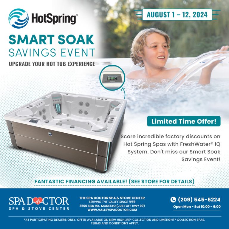 Don't Miss Out on our Hot Tub Promotions at Spa Doctor in Modesto